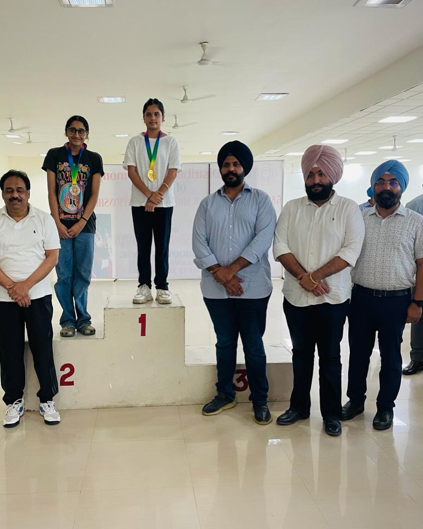District rifle shooting association held at P.A.P Jalandhar (Event 10 M ...